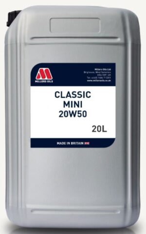 Millers Classic Mini 20W50 Engine Oil - Millers Oils – #1 in France